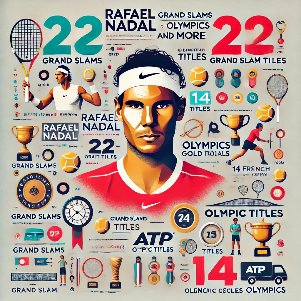 Rafael Nadal Stats: Grand Slams, ATP, Olympics and More - THE SPORTS PRINCE